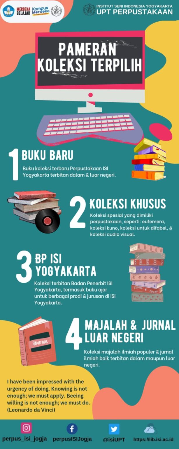 Pameran Koleksi dan Pemilihan Pemustaka Teraktif UPT Perpustakaan ISI ...